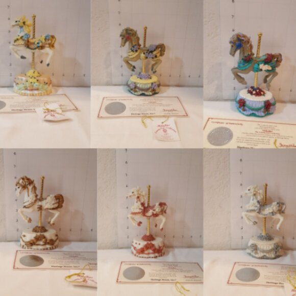 Heritage House, Inc | Art | Complete Set 7pc Heritage House County Fair ...